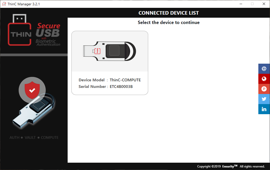 ThinC Manager Functionality